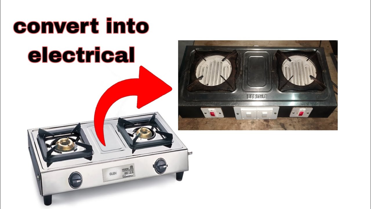 LPG gas🔥 stove ko Electrical ⚡heater mei kaise badle.... - YouTube