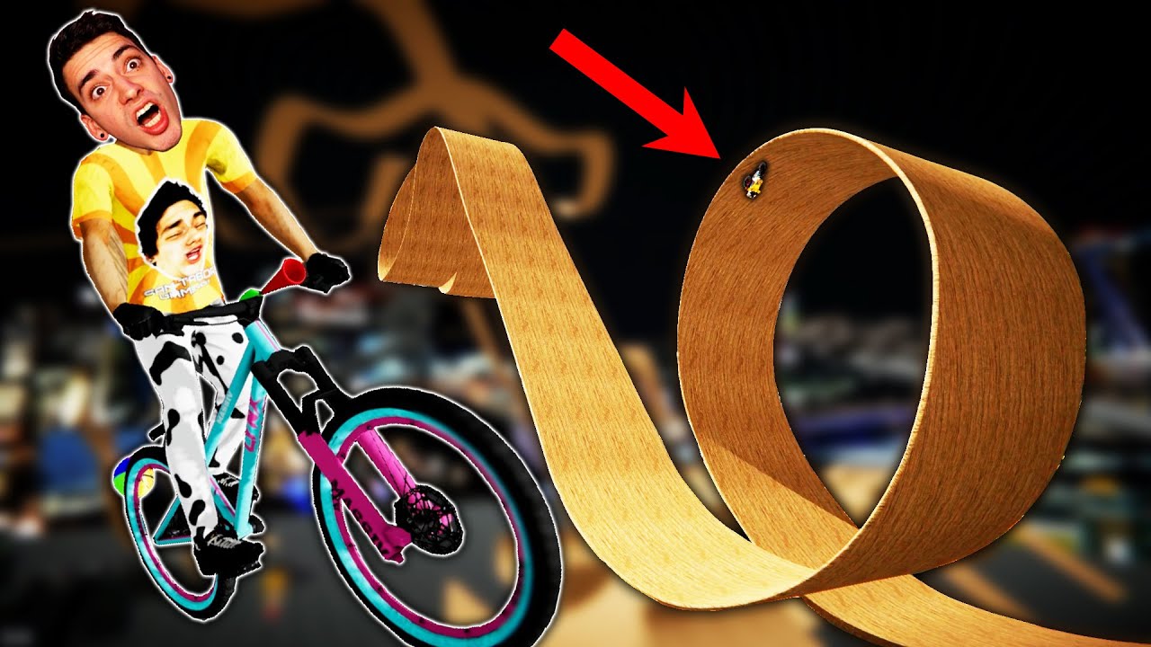 THE CRAZIEST BIKE PARK YET! (Descenders) - YouTube