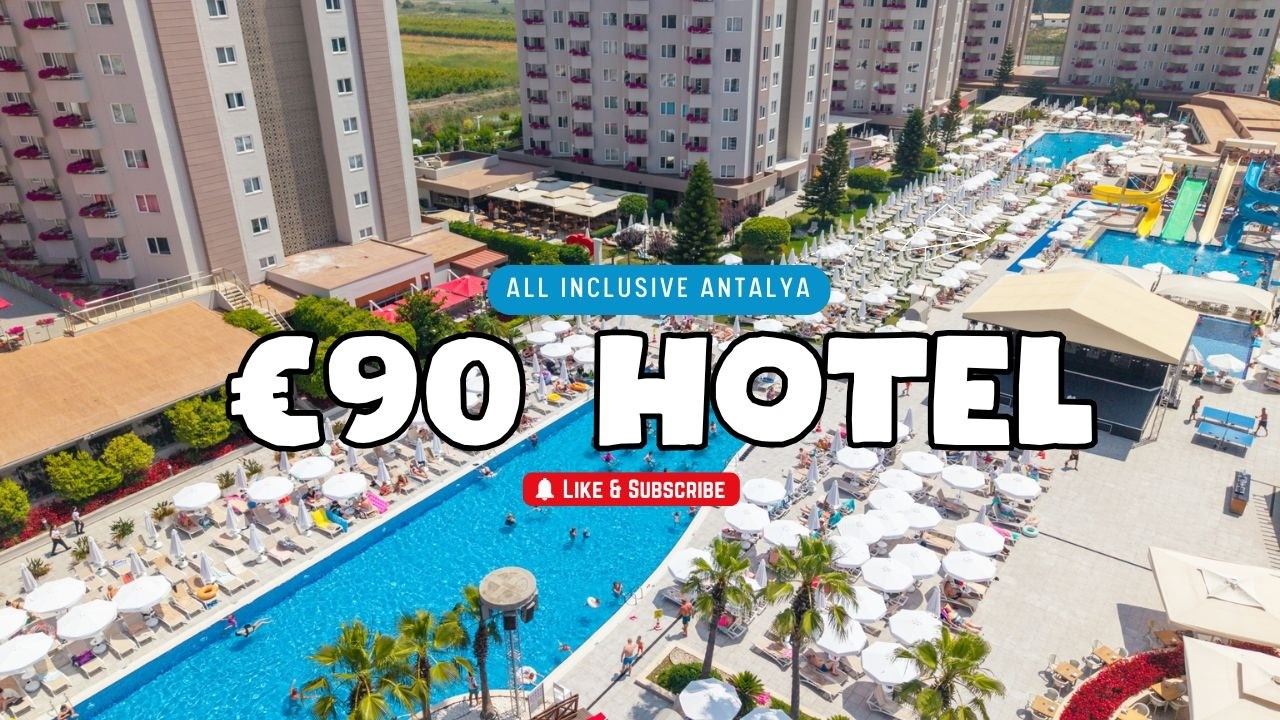 ZO ZIET EEN €90 HOTEL IN TURKIJE ERUIT! - Grand Park Lara roomtour ...