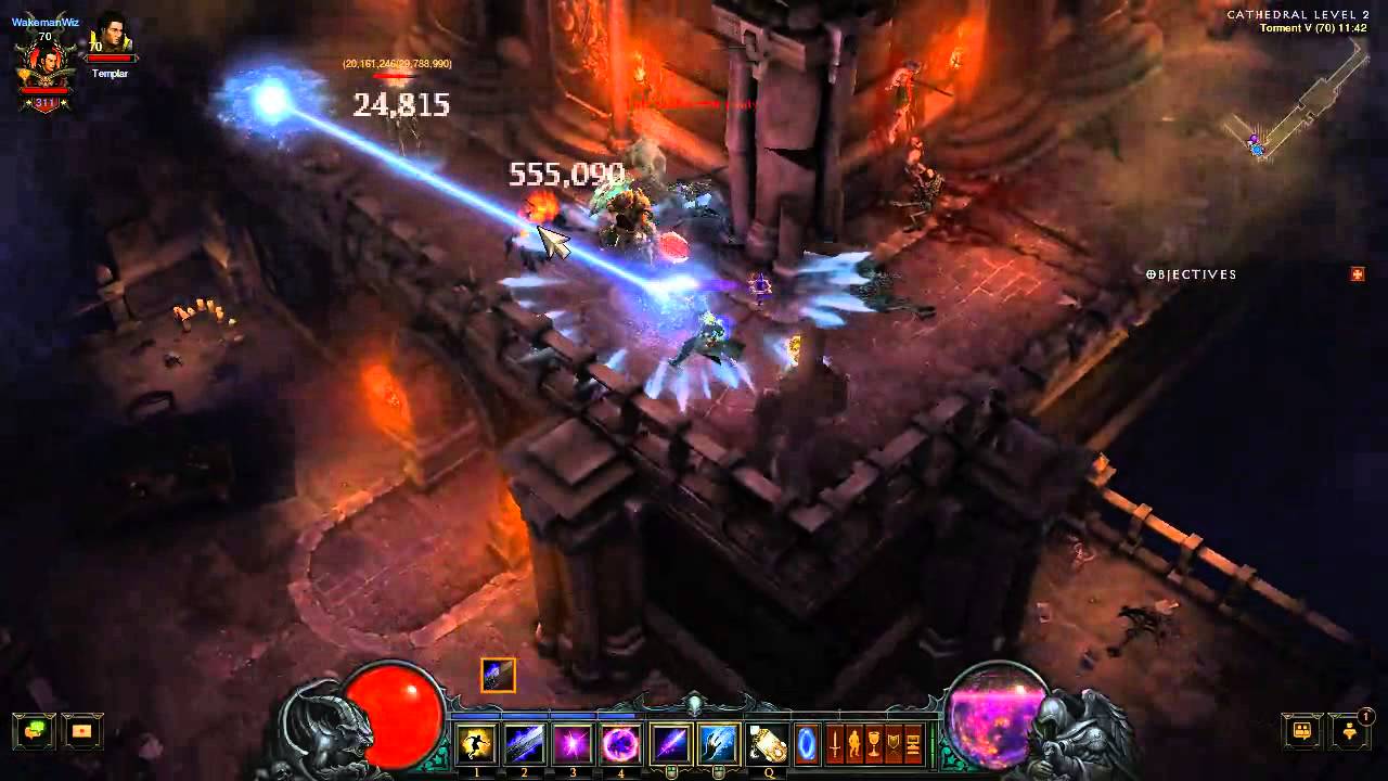 Diablo 3 RoS: legendary wizard hat: Storm Crow - YouTube