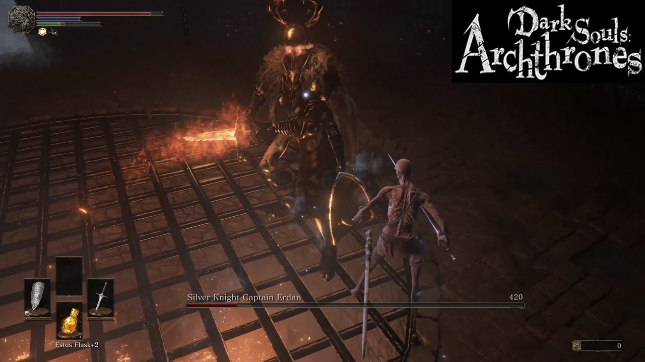 Dark Souls 3 Archthrones MOD - Boss Silver Knight Captain Erdan [Demo ...
