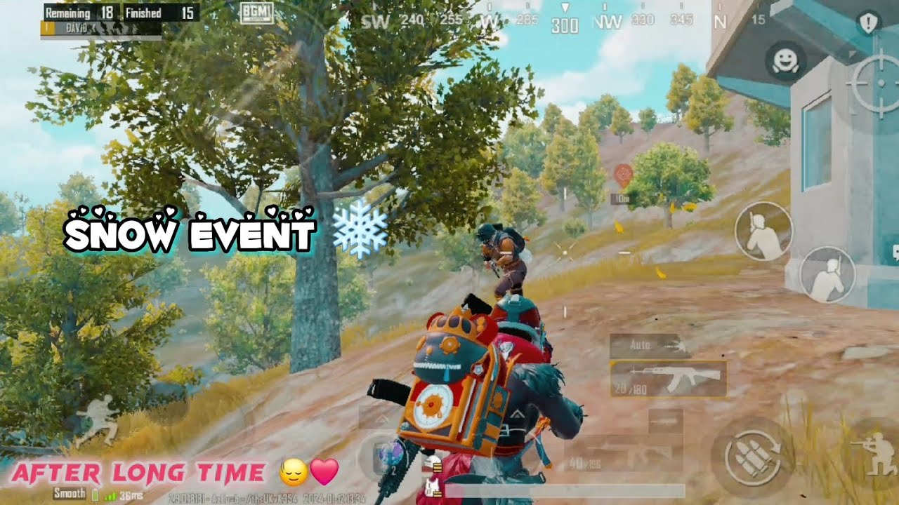 SNOW EVENT ️ 🏔 |AFTER LONG TIME ⌛️ | 20 SOLO KILLS | #pubgmobile #bgmi ...