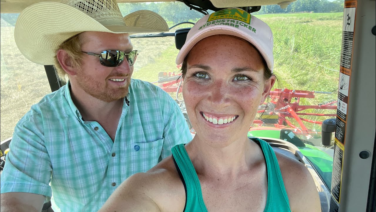 SNP Hay Days | Demo Kuhns Rotary Rake + will we go back to rounds?! - # ...