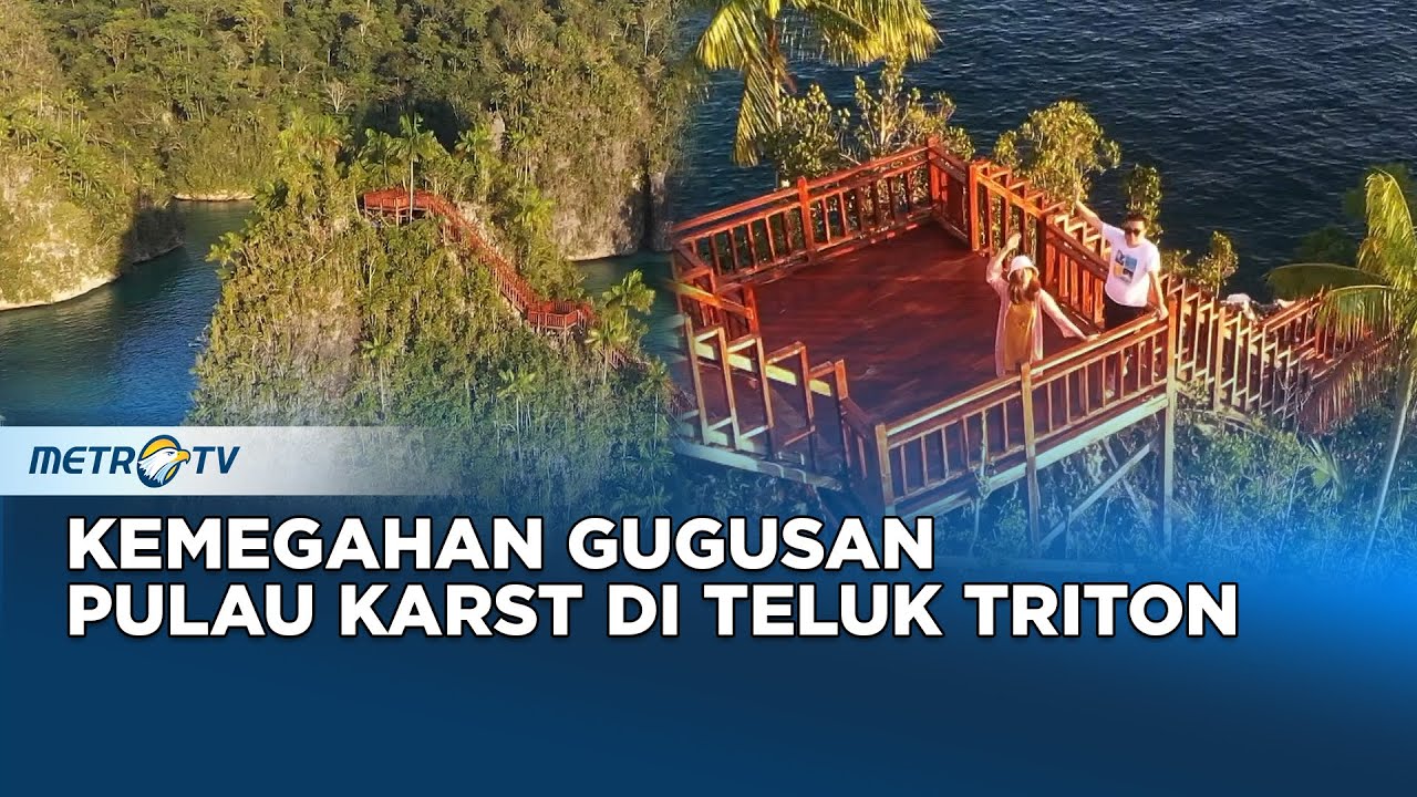 Kemegahan Gugusan Pulau Karst Di Teluk Triton #journey - YouTube