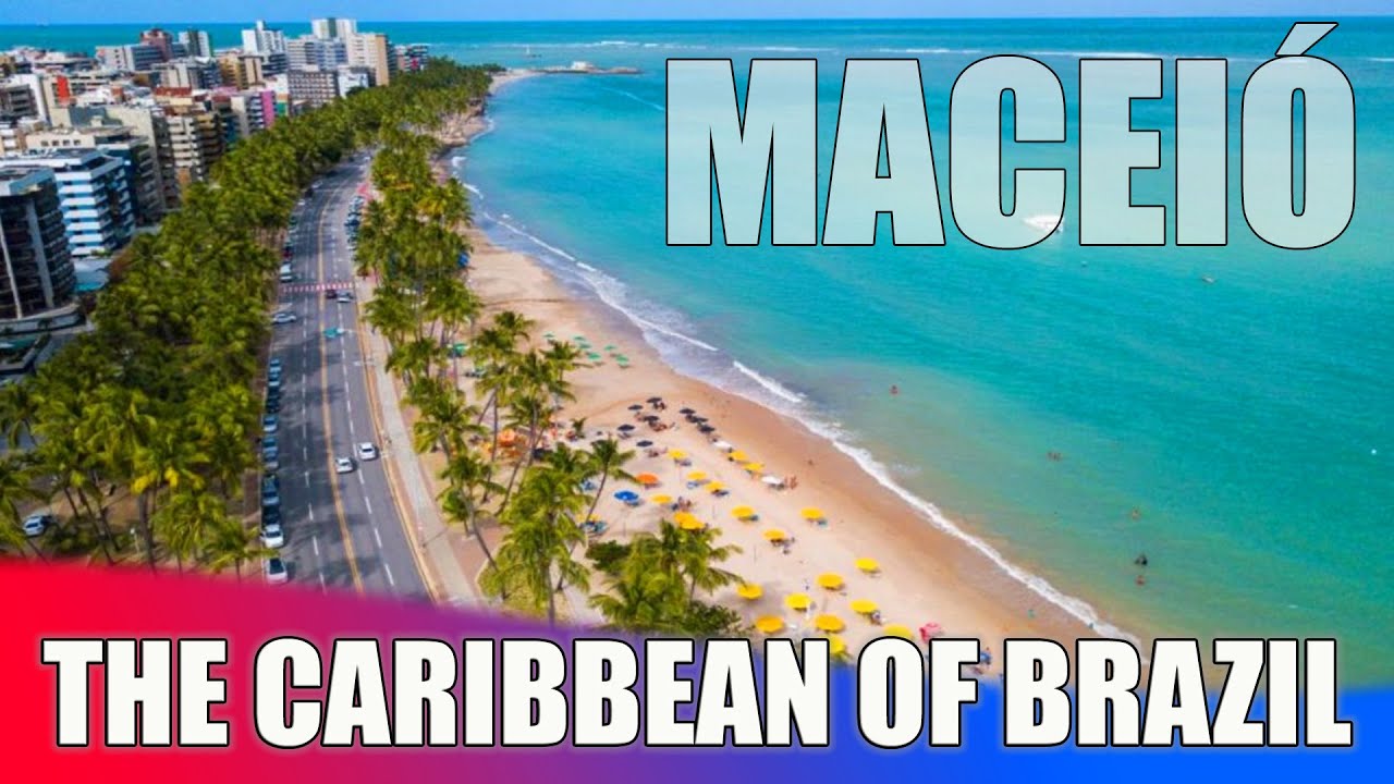 Walking on Maceio beach - THE CARIBBEAN OF BRAZIL - YouTube