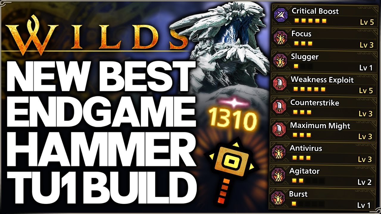 Monster Hunter Wilds - New Best Hammer Build - Highest Damage Possible ...