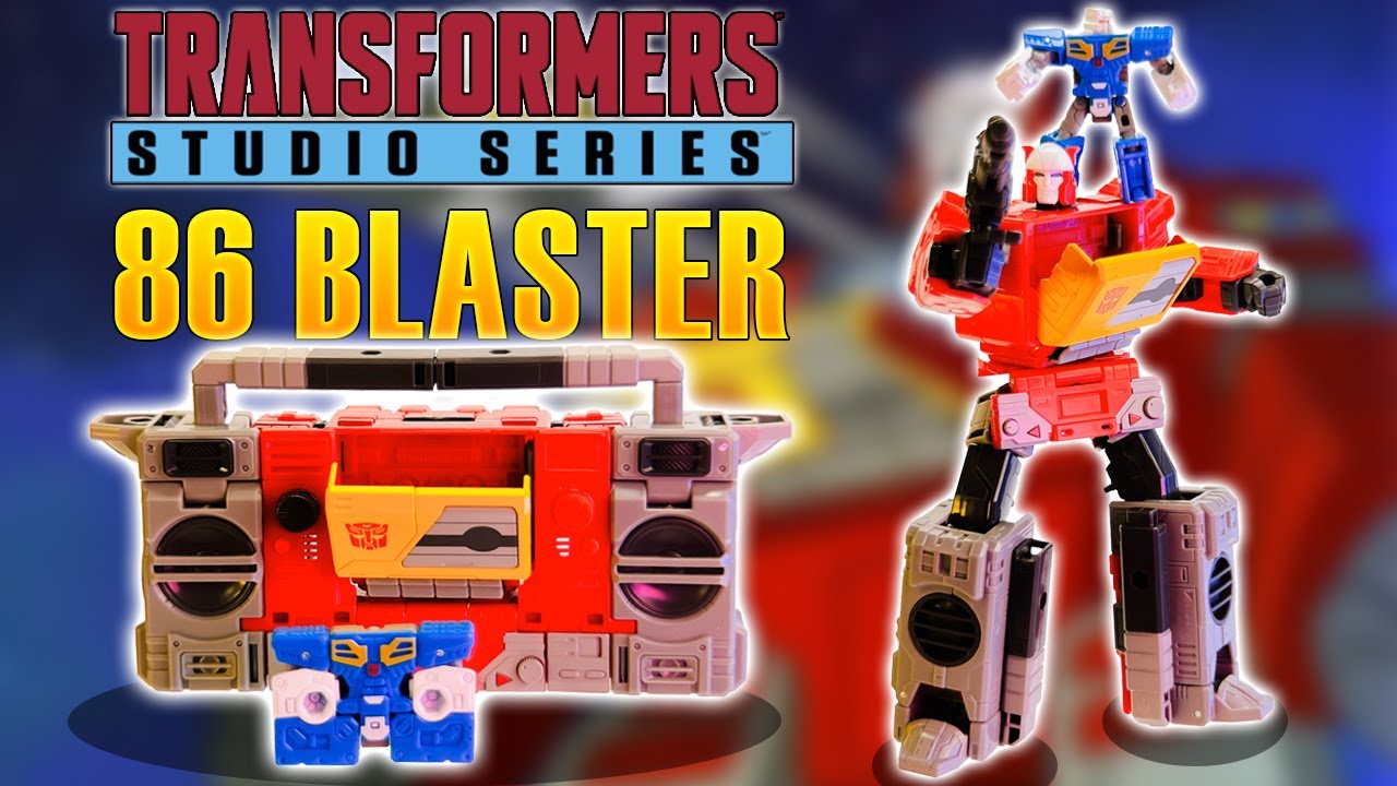 Transformers Studio Series 86 Autobot BLASTER & EJECT (Unboxing) - YouTube