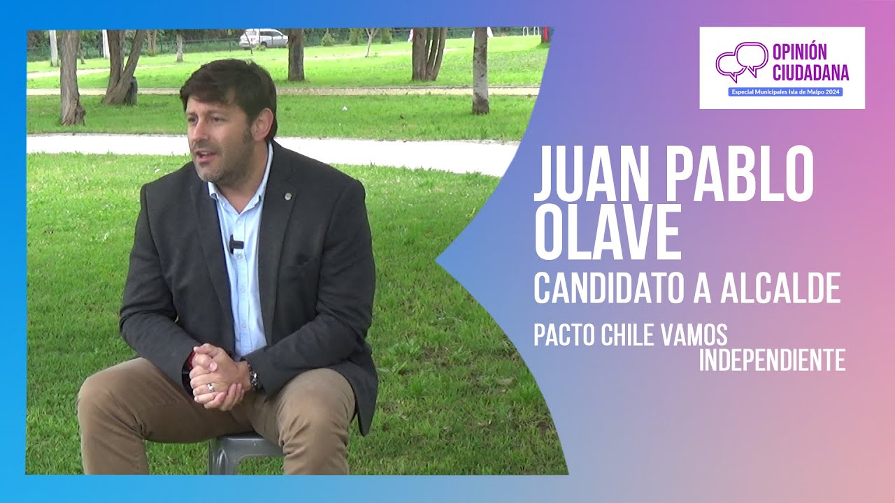 Juan Pablo Olave - Candidato Alcalde - Opinión Ciudadana - Elecciones ...