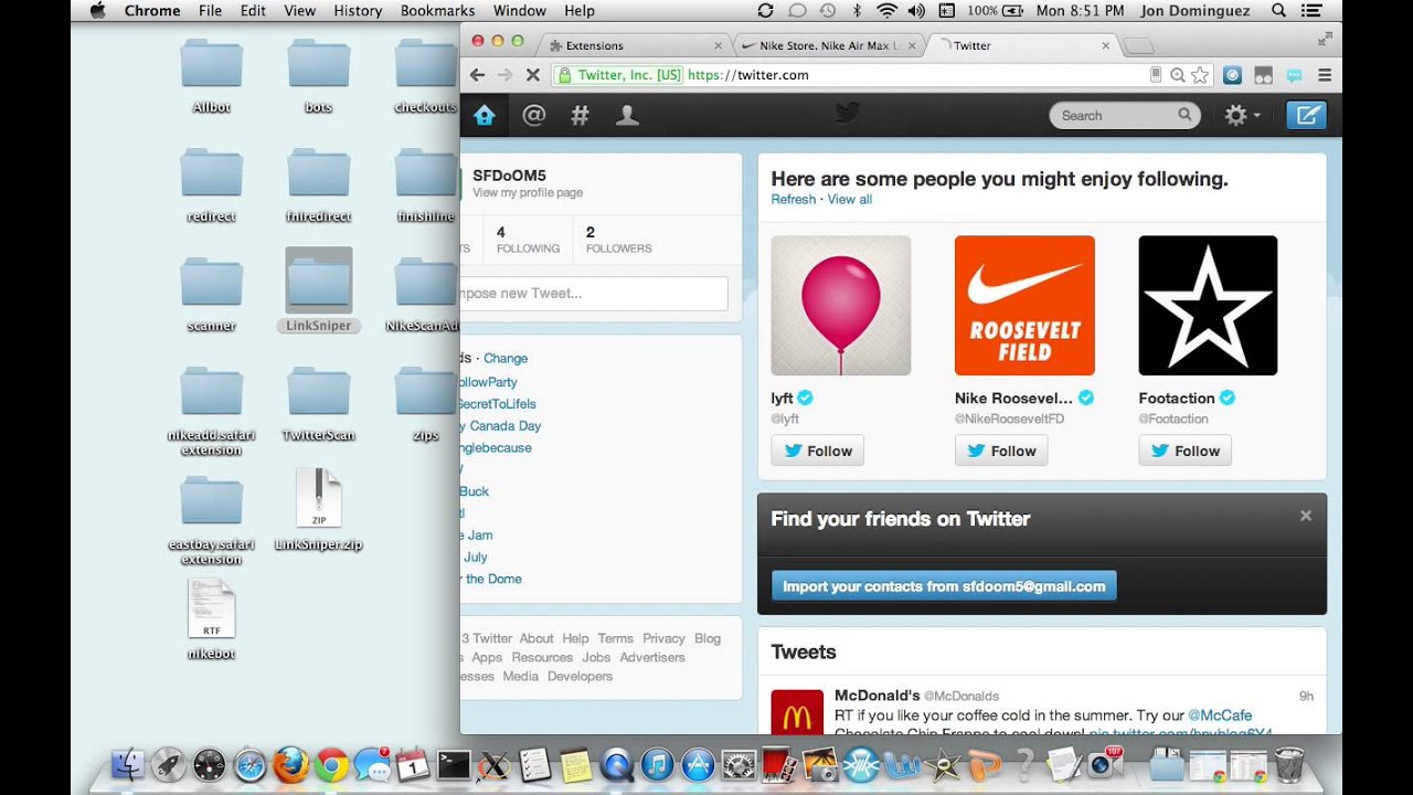 Nike Link Sniper! Now Available! Guaranteed to work! - YouTube
