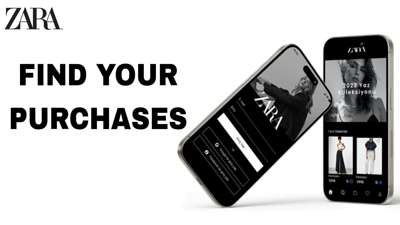 How To Find Your Purchases On Zara App - YouTube