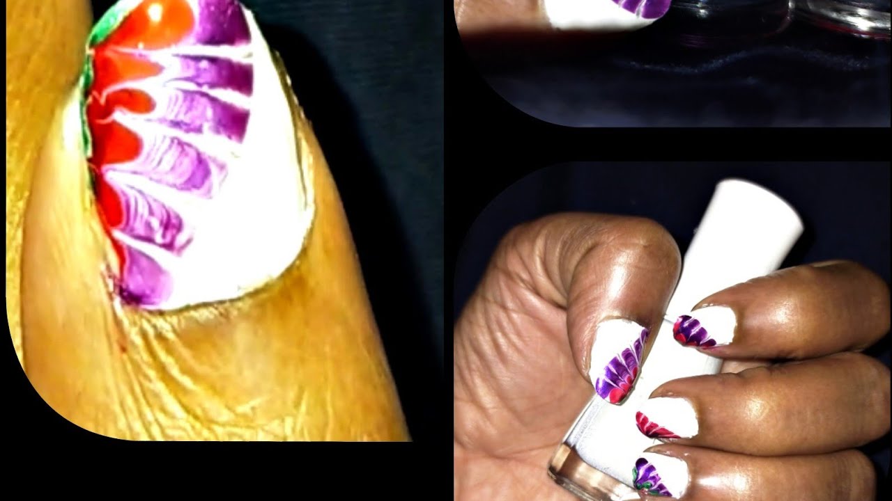 DIY nail art 💅using Bell pin | Nail Art design - YouTube