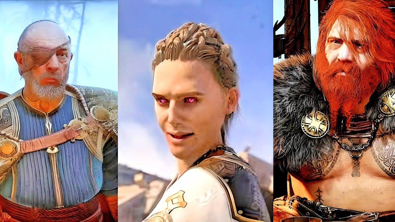 All Main Boss Fight - Young Kratos - God of War Ragnarok PS5 4K - YouTube