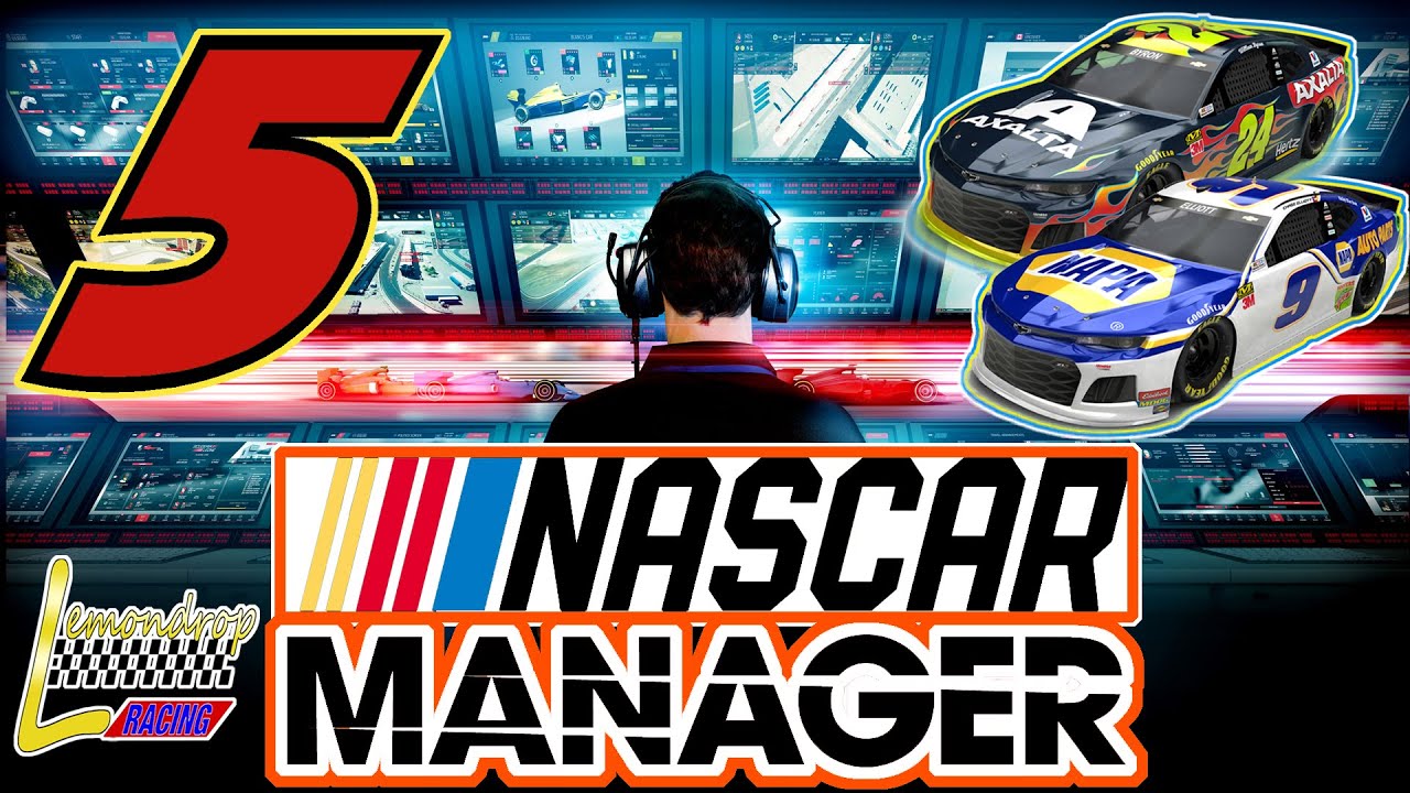 NASCAR Manager - Ep.5 - BEST FINISH SO FAR! - YouTube