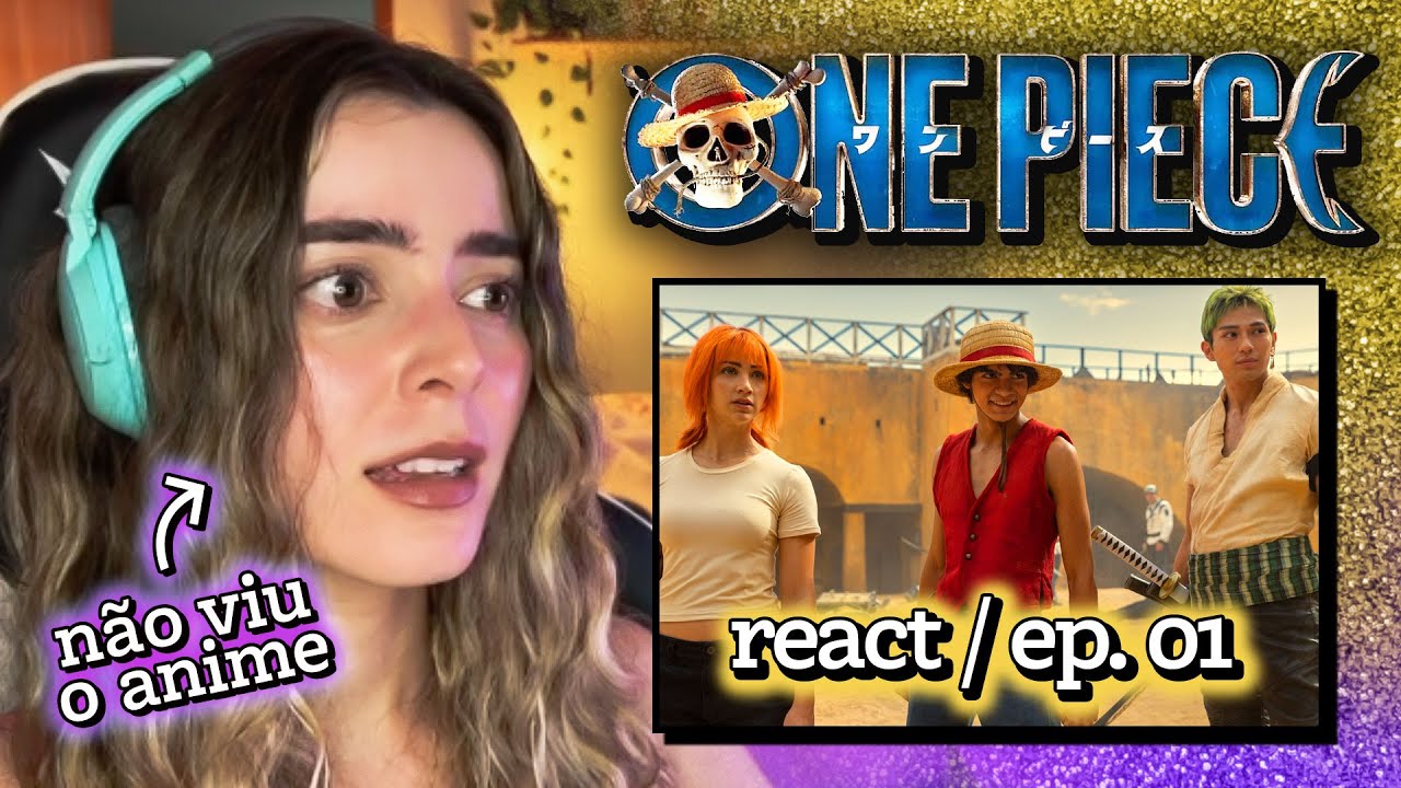 Nunca vi One Piece, mas bora ver a série! // React episódio 01 - YouTube