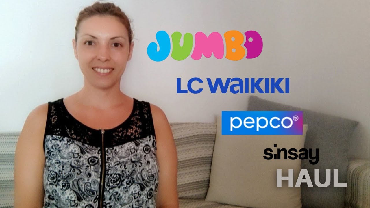 Jumbo Haul | Pepco Haul | LC Waikiki Haul | Sinsay Haul | Galateia ...