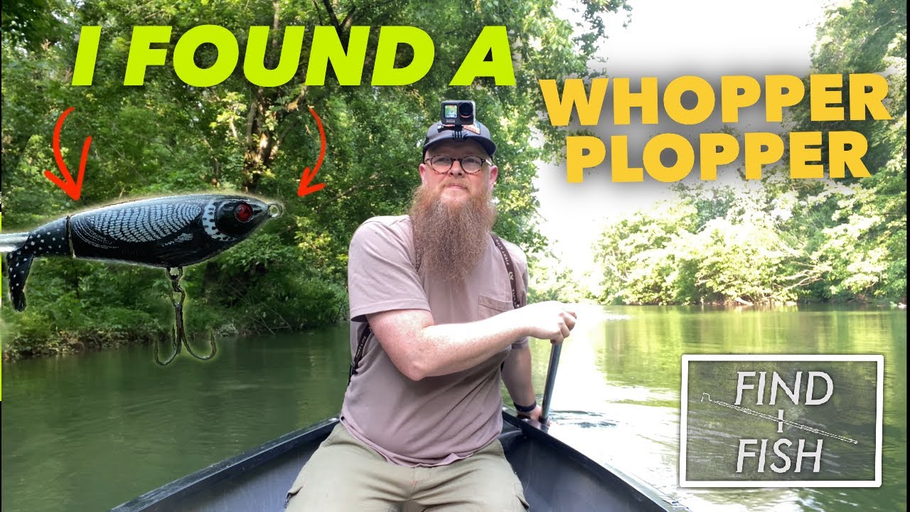Lost Whopper Plopper Actually Catches A FIsh! - YouTube