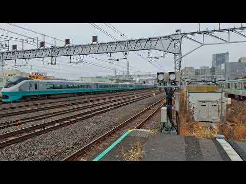 JR東日本E657系K17編成グリーンレイク 金町通過 20250125 101442 - YouTube