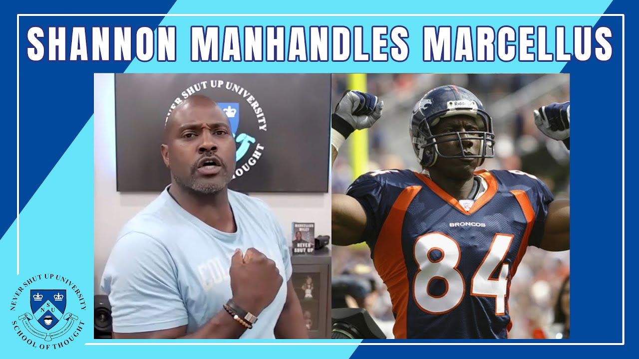 Shannon Sharpe Manhandled Marcellus Wiley While Giving Life Advice in ...