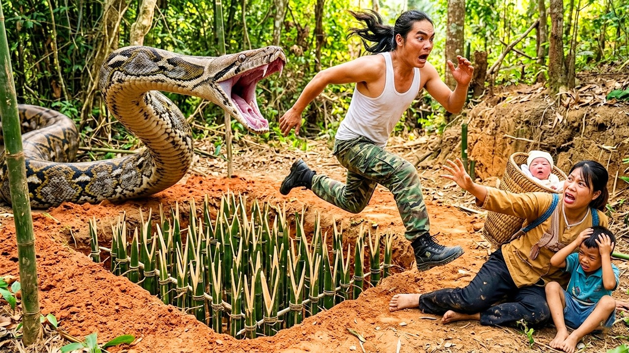 Giant Python Attacks My Farm – Setting Traps and the Intense Battle to ...