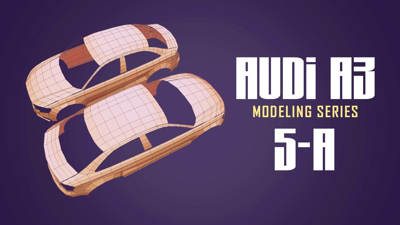Blender Car Modeling Tutorial #5A: Audi A3 Series [no audio] #b3d - YouTube