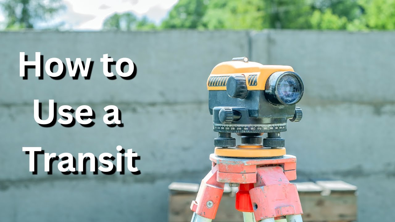 How to Use a Transit - YouTube