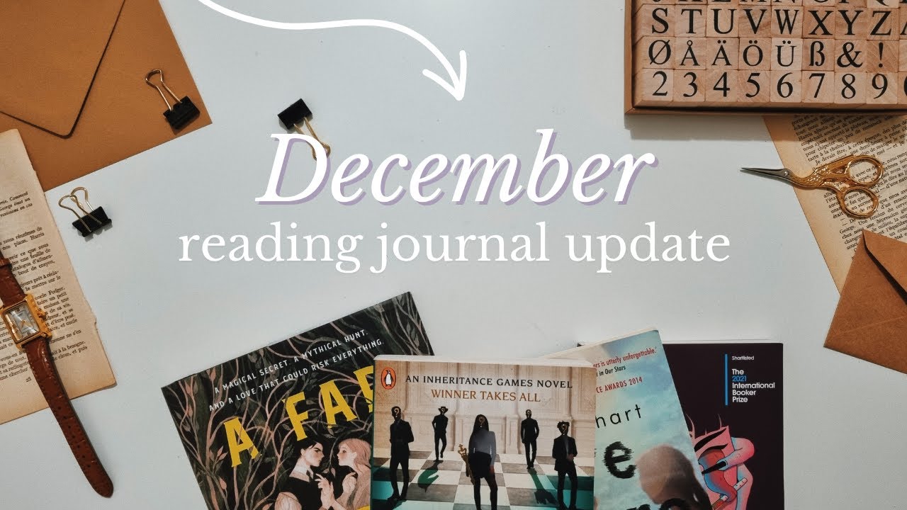 What I read in December 2022 | reading wrap up | reading journal flip ...