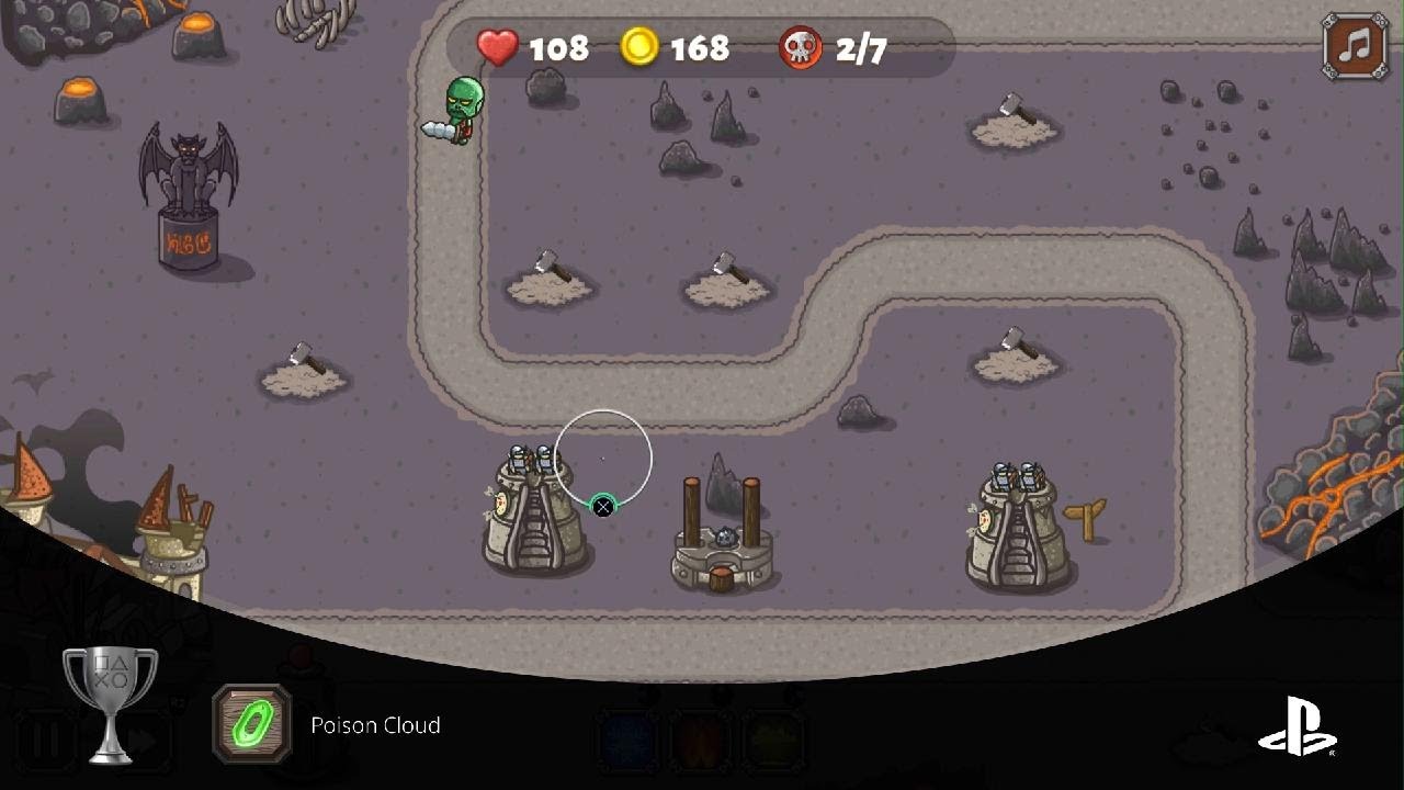 Poison Cloud - FANTASY TOWER DEFENSE - YouTube