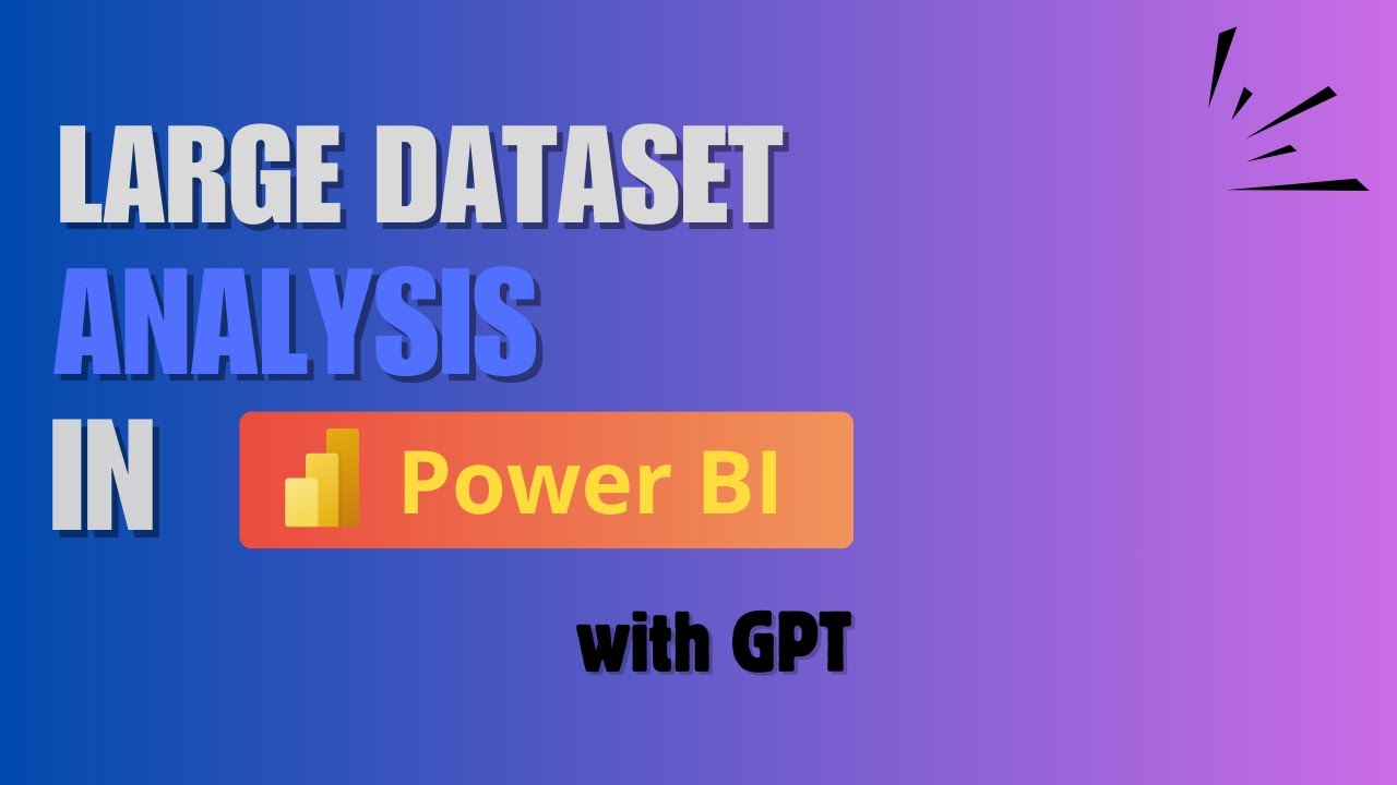 Analyzing large dataset in Power BI with AI - YouTube
