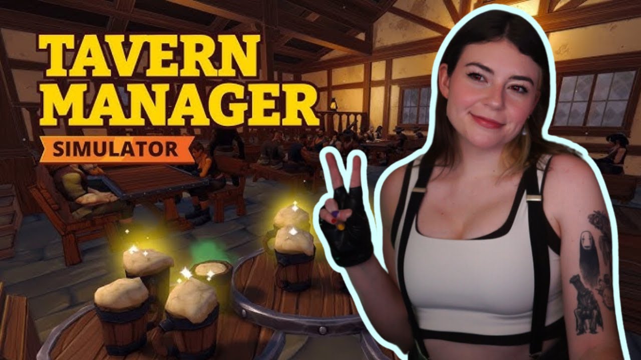 i played tavern simulator in tifa cosplay - YouTube
