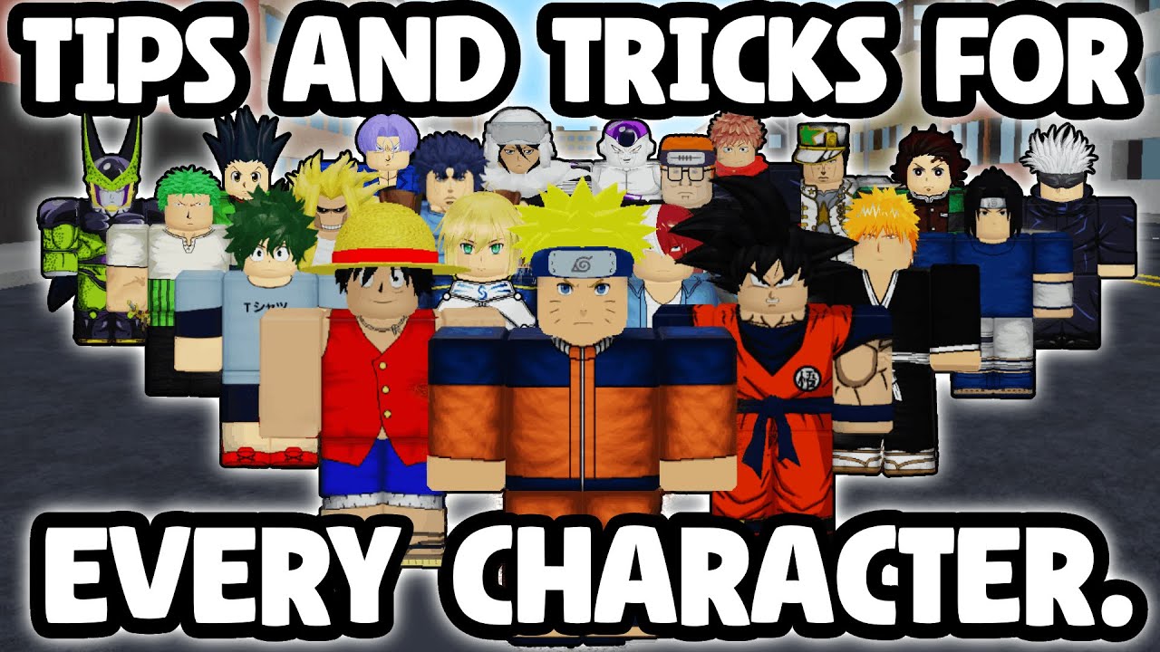 TIPS and TRICKS for EVERY CHARACTER in ABA! | Anime Battle Arena - YouTube