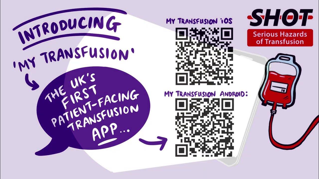My Transfusion app - The UK's first patient-facing transfusion app - YouTube