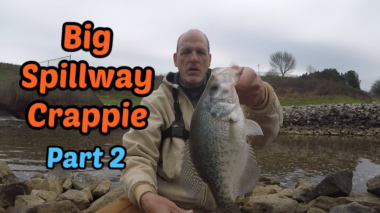 Catching BIG Spillway Crappie Part 2 (~16 inch monster) - Lake Crabtree ...