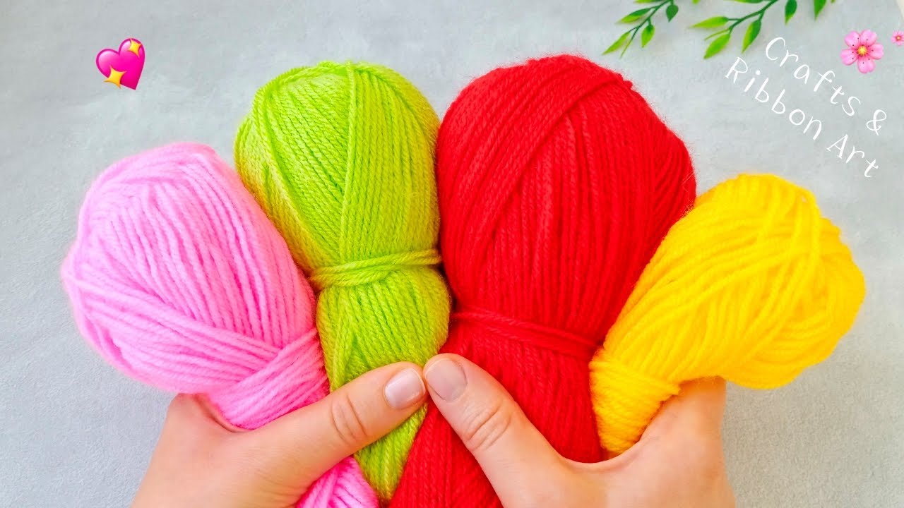 It's so Beautiful ️🌟 Super Easy Craft Ideas with Wool - DIY Amazing ...