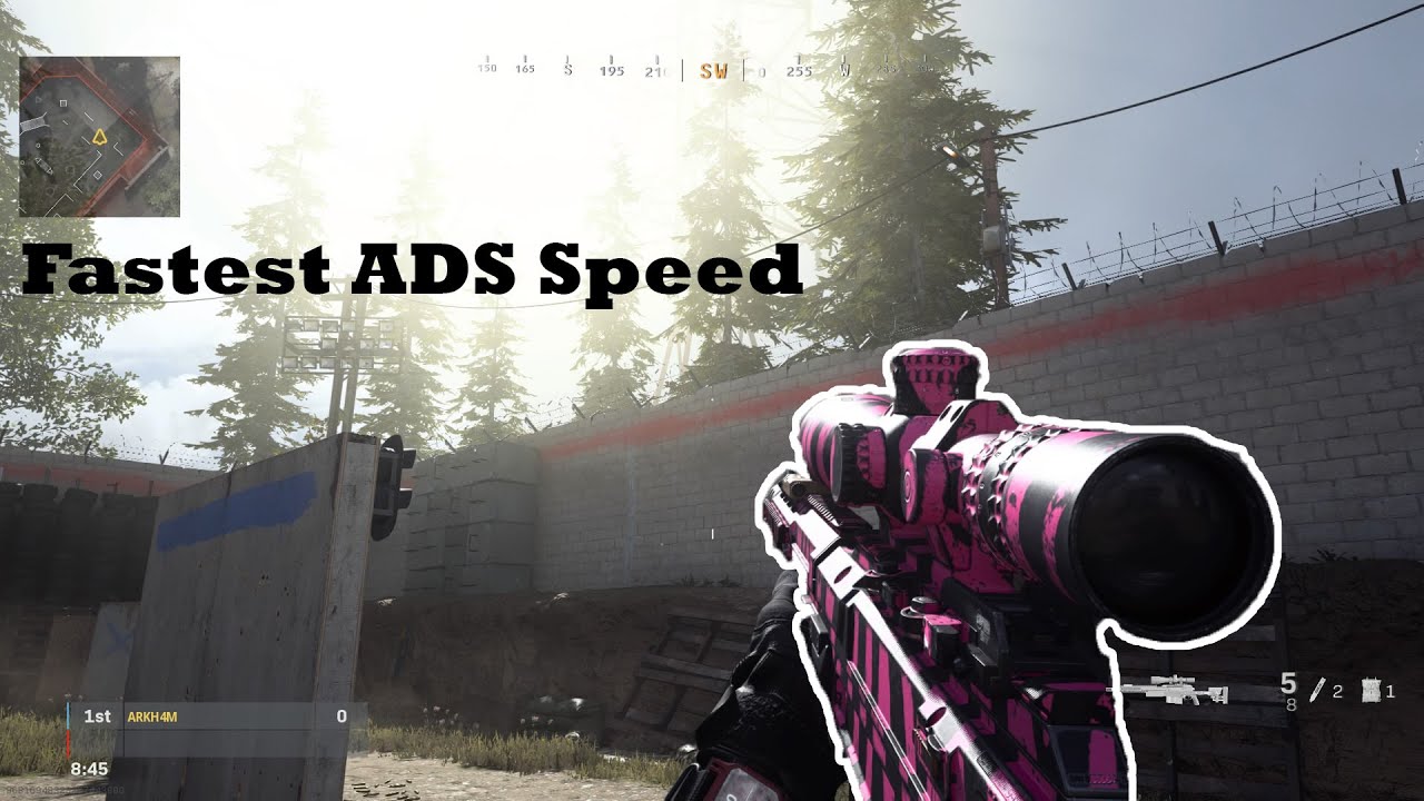 Best AX-50 Quick Scoping Class Setup!! Call Of Duty Modern Warfare ...
