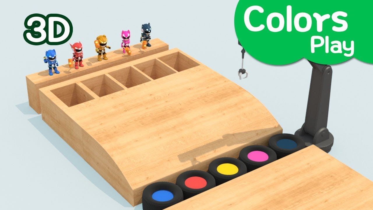 [Miniforce] Learn colors | Colors Play | Color Cars | Miniforce Kids ...
