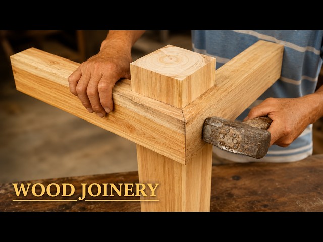 Wood Joints Japanese Castle EXTREME SIMPLE Traditional Japanese Wood