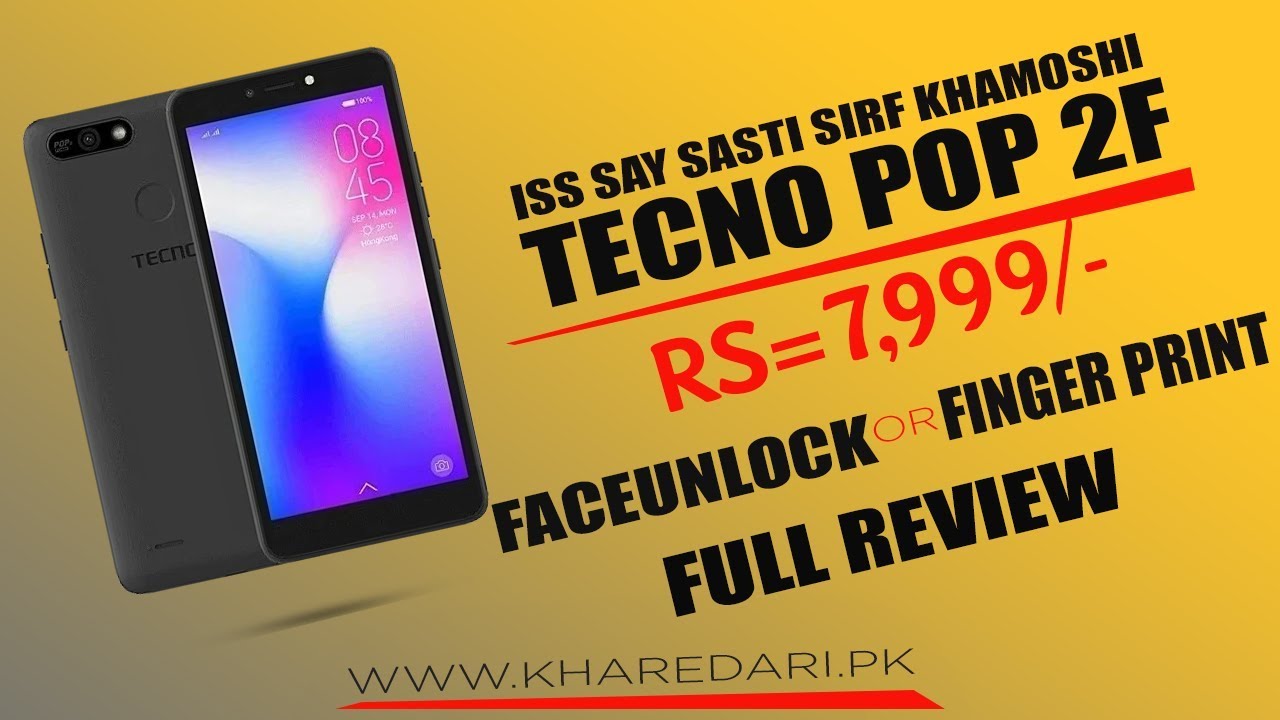 Tecno pop 2f unboxing | Review | tecno pop 2f price in pakistan | tecno ...