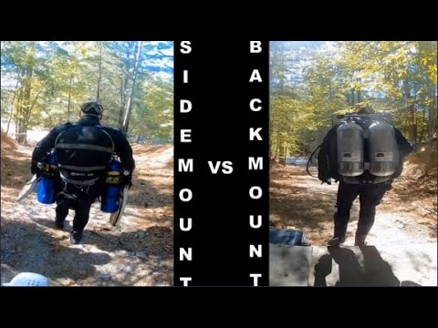Back Mount vs Sidemount {[My Biased Opinion]} - YouTube