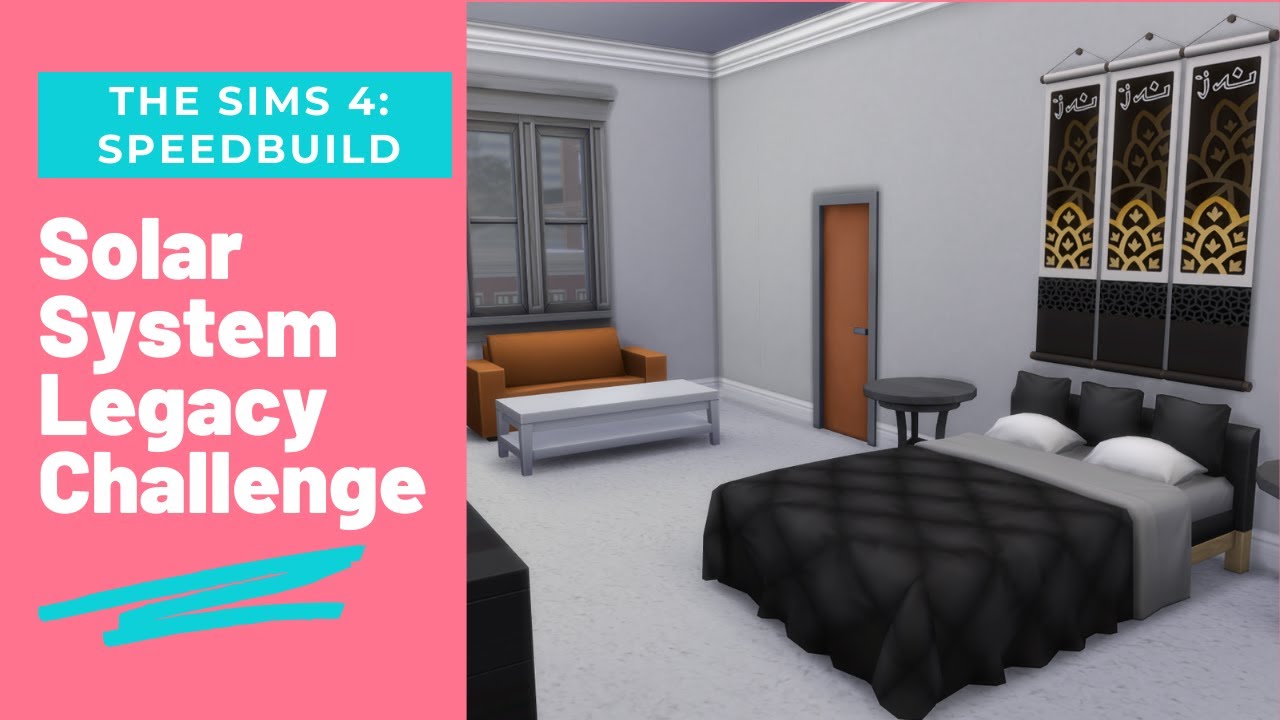 The Sims 4 ‖ Solar System Challenge 🚀‖ Mercury Gen - Apartment Speed ...