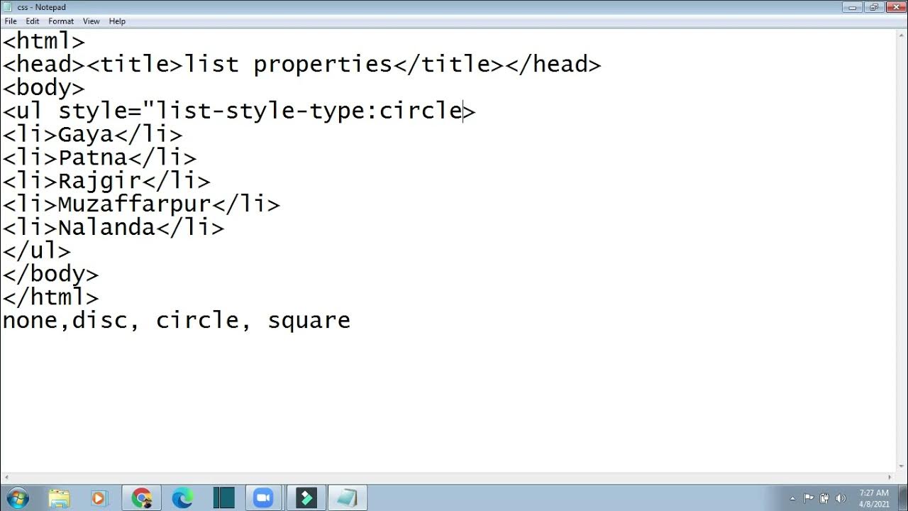 3. Lists and Tables in HTML5 - YouTube