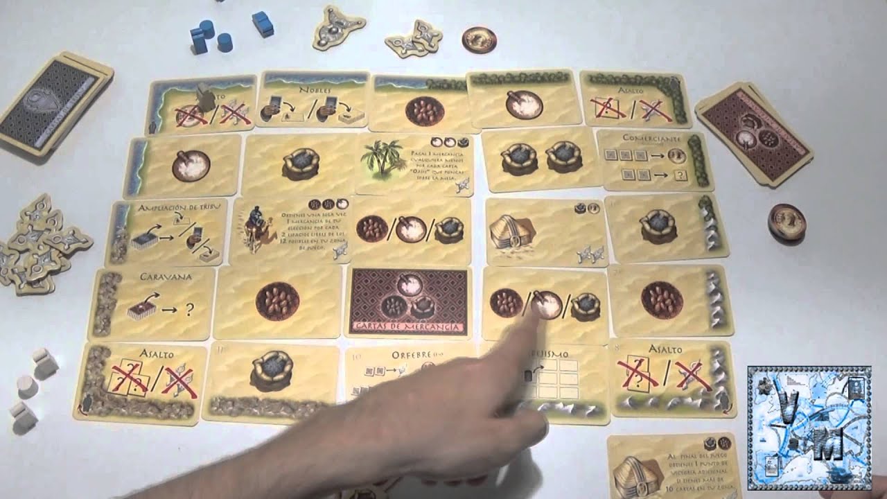 Tuareg - Juego de mesa - Reseña/aprende a jugar - YouTube