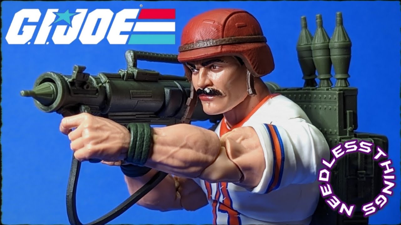 GI Joe Classified Series Tiger Force Bazooka Needless Unboxing - YouTube
