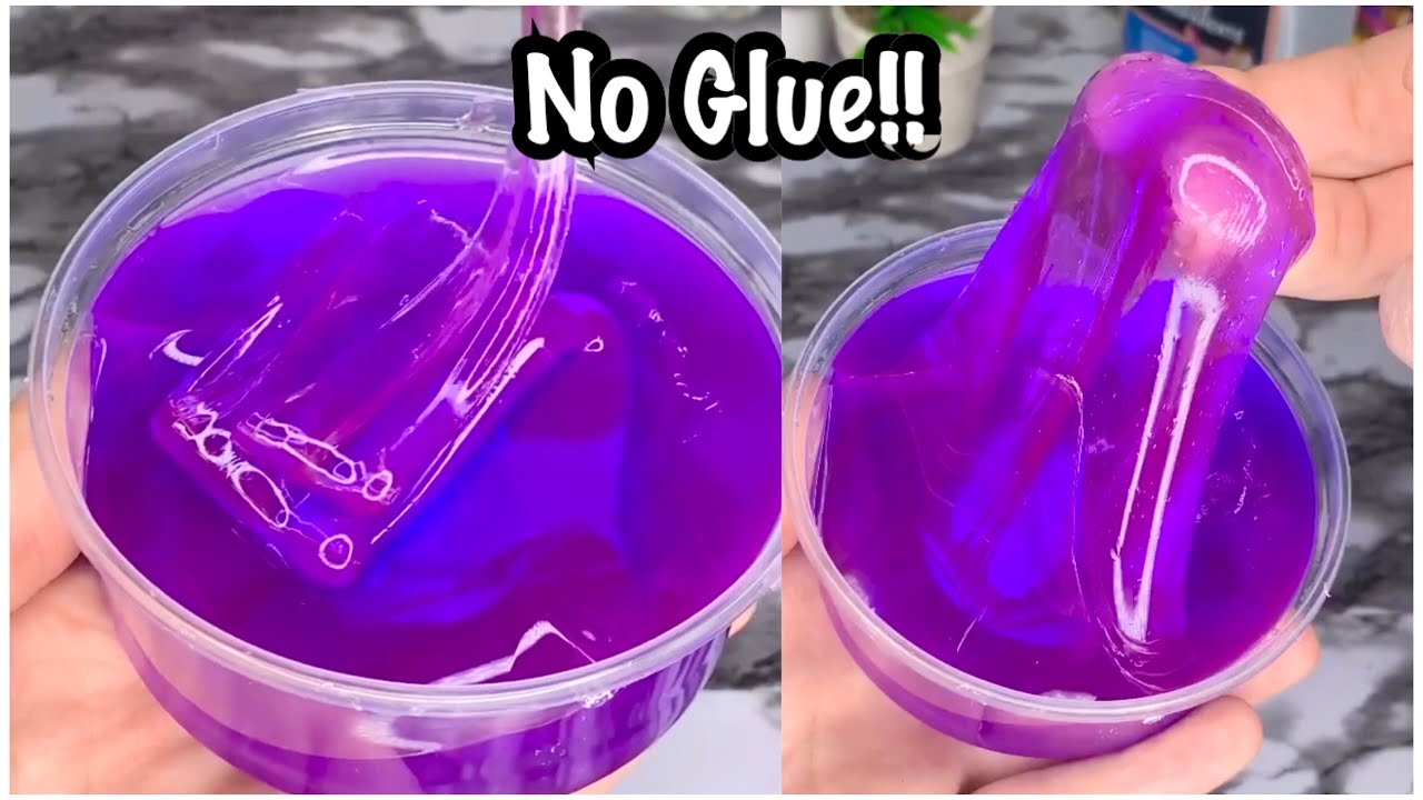 Toothpaste Slime!! ️ How To Make Easy No Glue Toothpaste Slime!! - YouTube