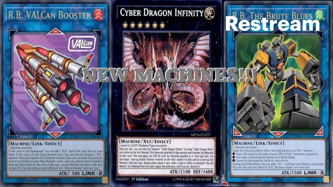 NEW MACHINES WITH CYDRA?!?!? - YUGIOH - YouTube