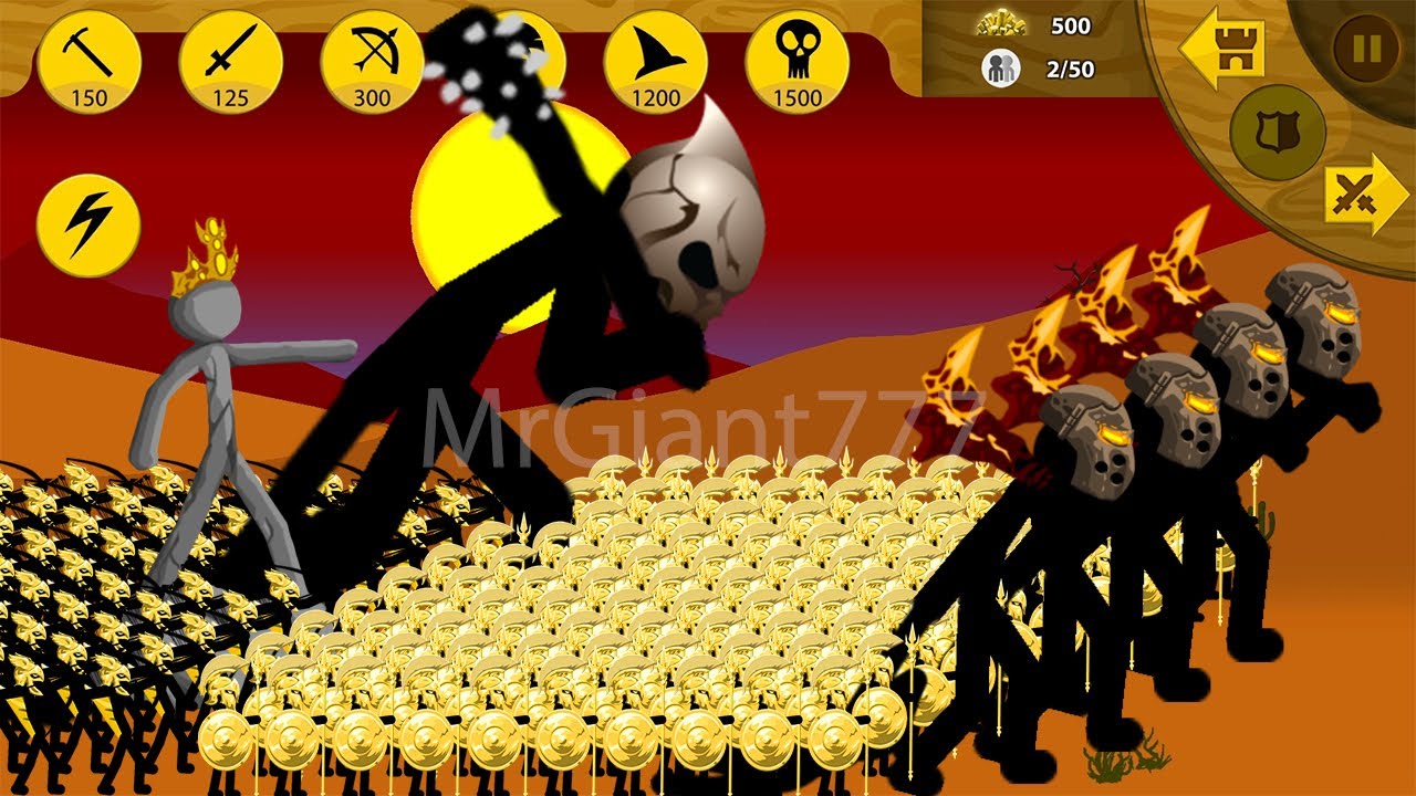 STRONGEST ARMY GOLDEN LAGENDARY, GIANT BOSS, GRIFFON THE GREAT | Stick ...