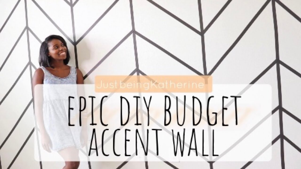 DIY ACCENT WALL USING MASKING TAPE|APARTMENT-FRIENDLY| HOME-OFFICE ...