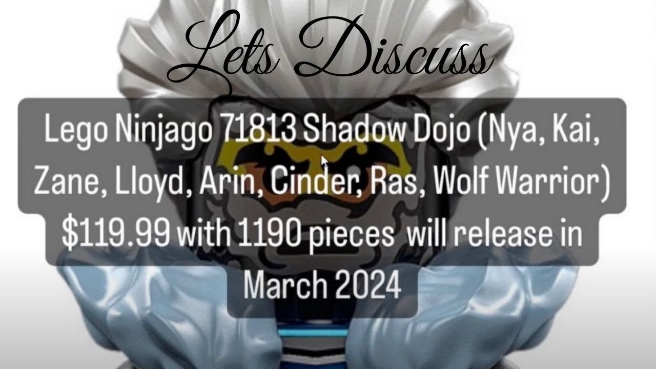 Ninjago Dragons Rising Shadow Dojo 71813 Discussion - YouTube