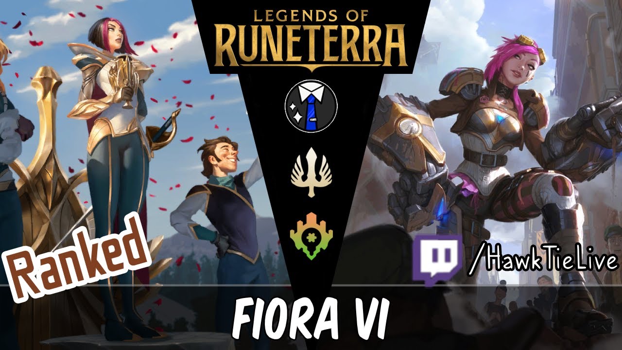 Fiora Vi: More spells, more wins l Legends of Runeterra LoR - YouTube