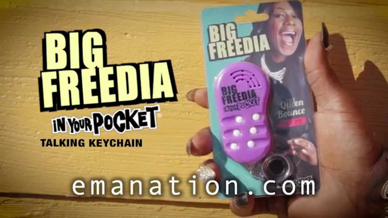 Big Freedia In Your Pocket® Talking Keychain - YouTube