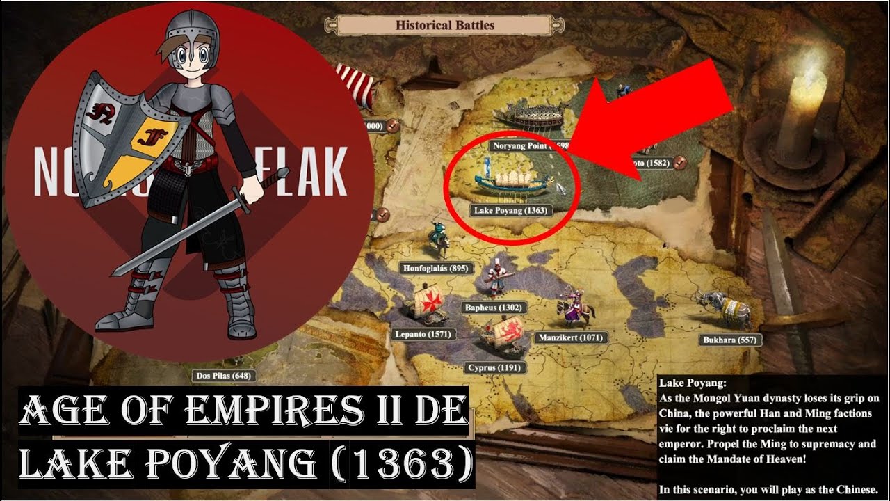 China Historical battle (Lake Poyang 1363) full playthrough - YouTube